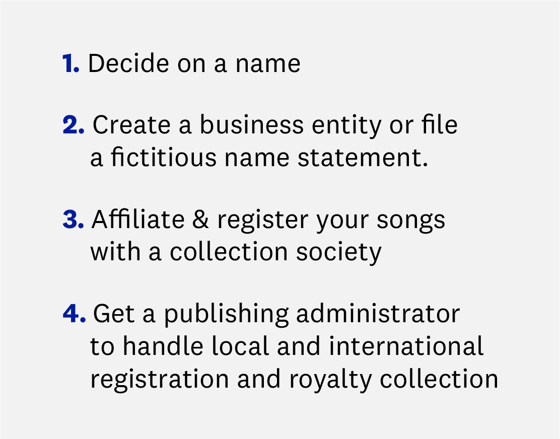 How to Start a Music Publishing Company How to Start a Music Publishing Company